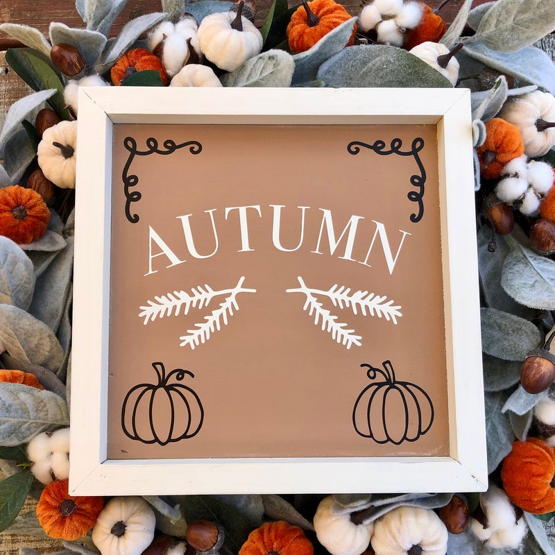 Autumn Sign - Etsy
