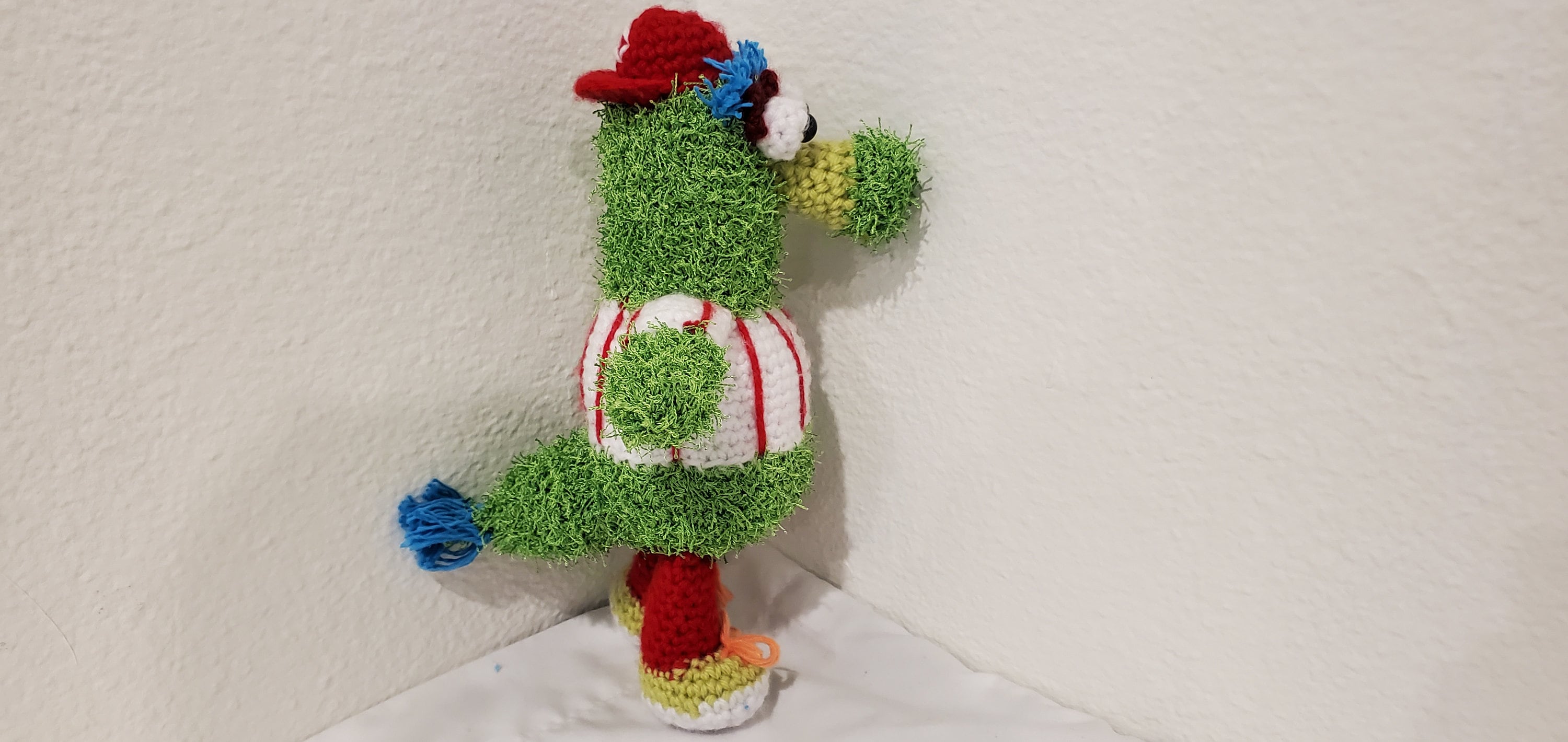 Philadelphia Phillies Phanatic Inspired - Learn How to Crochet ...