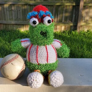 Philadelphia Phillies Phanatic Inspired - Learn How to Crochet ...