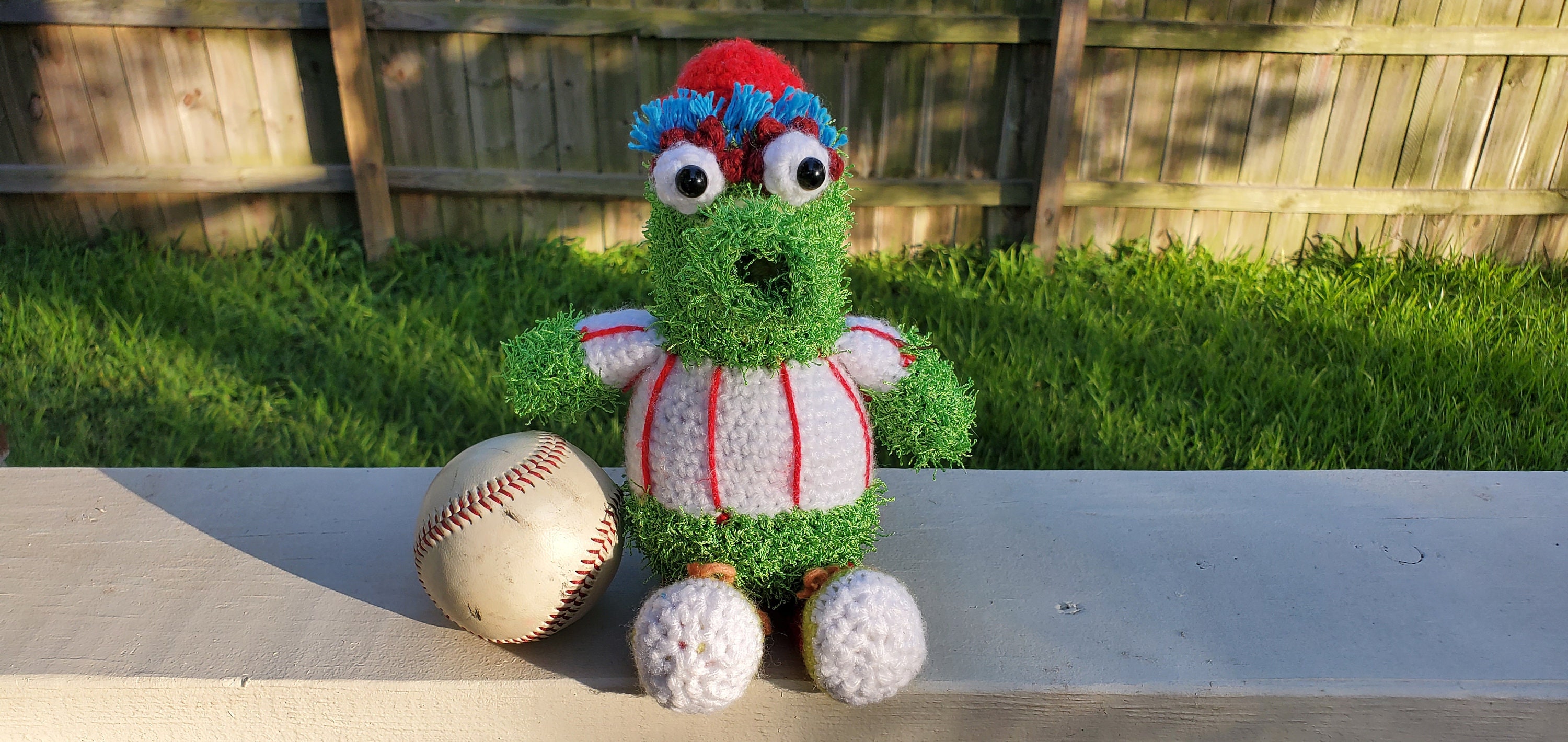Philadelphia Phillies Phanatic Inspired - Learn How to Crochet ...