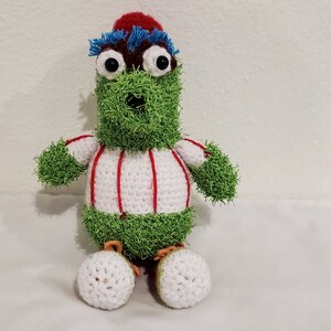 Philadelphia Phillies Phanatic Inspired - Learn How to Crochet ...