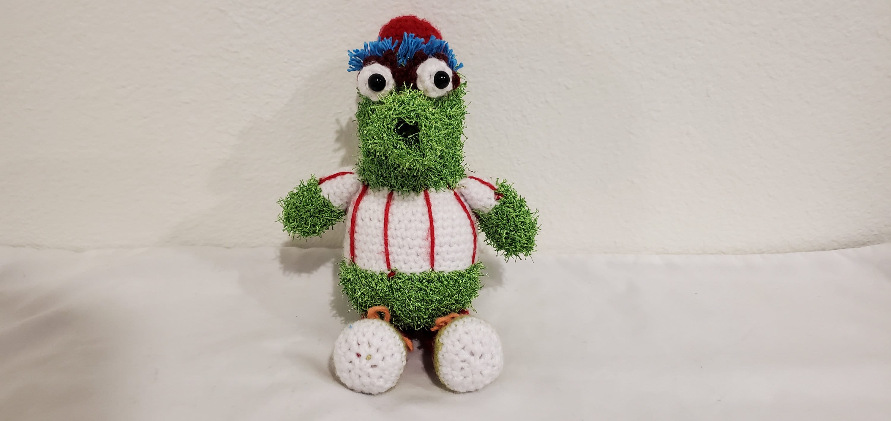 Philadelphia Phillies Phanatic Inspired - Learn How to Crochet ...