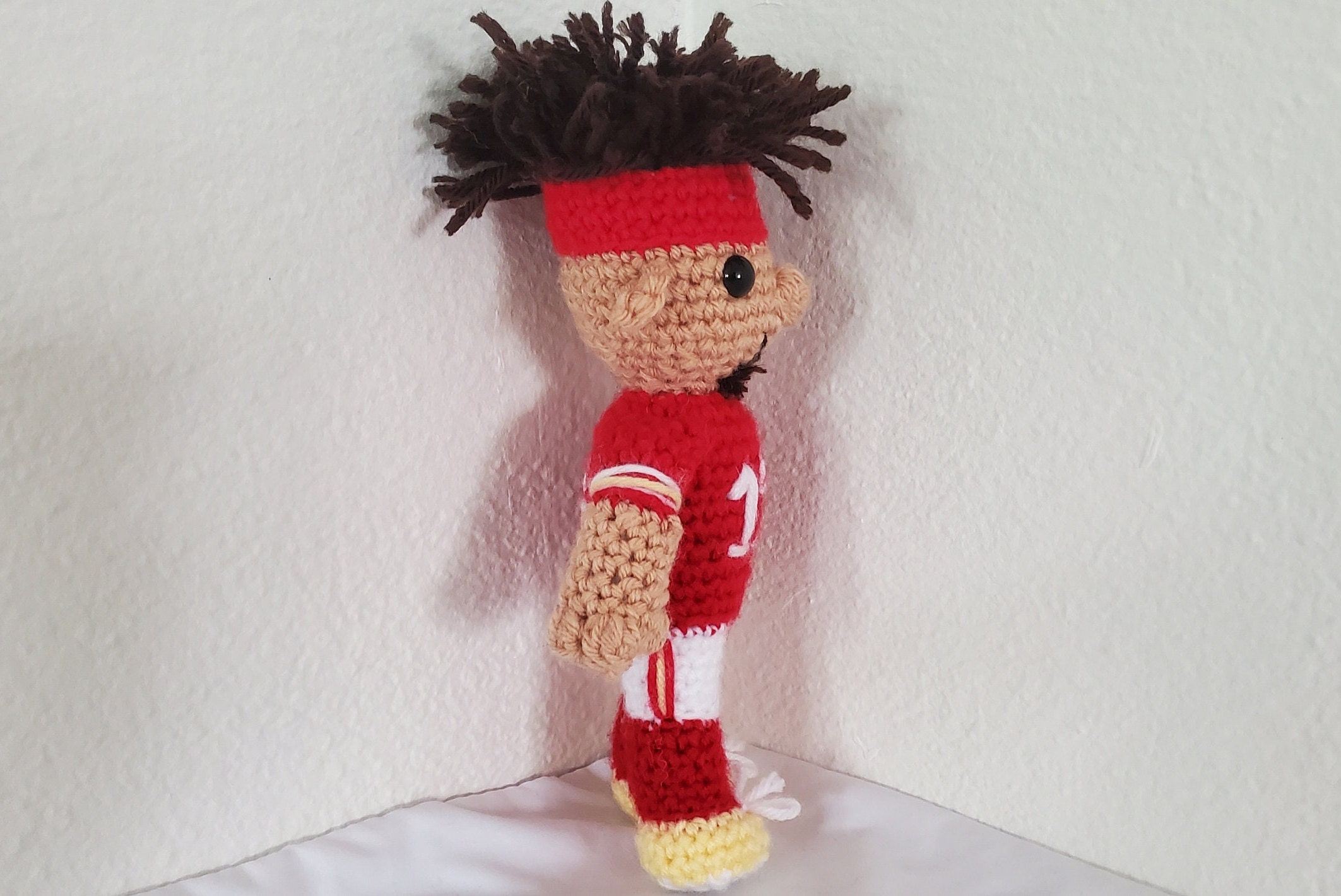 Patrick Mahomes Inspired Football Player: Learn How to - Etsy