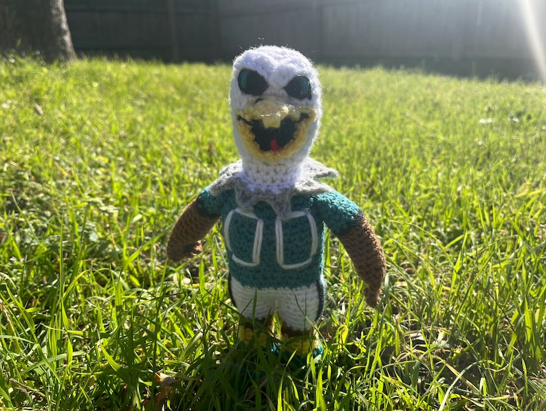 Philadelphia Eagles Swoop Inspired Learn How to Crochet - Etsy