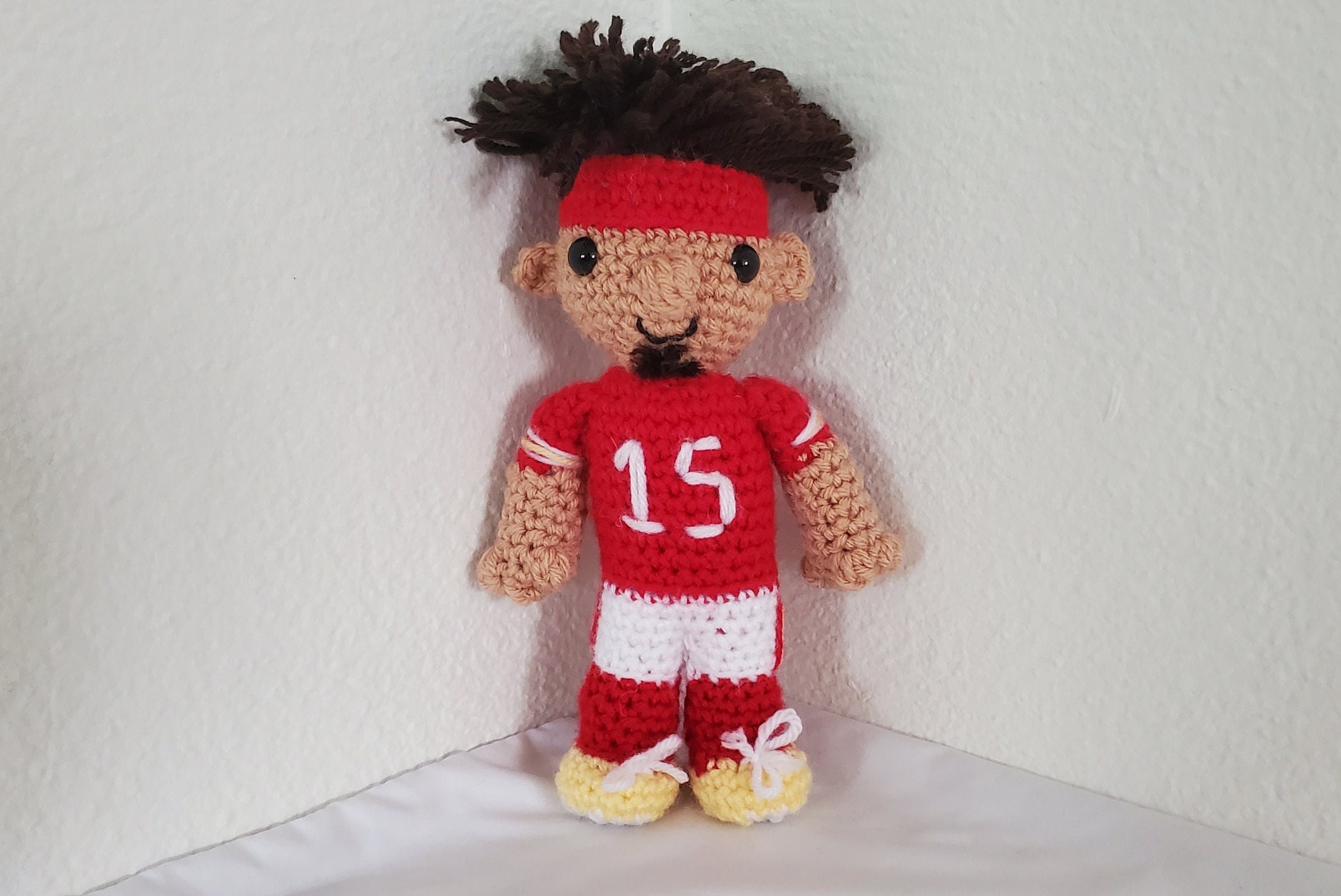 Patrick Mahomes Inspired Football Player: Learn How to - Etsy