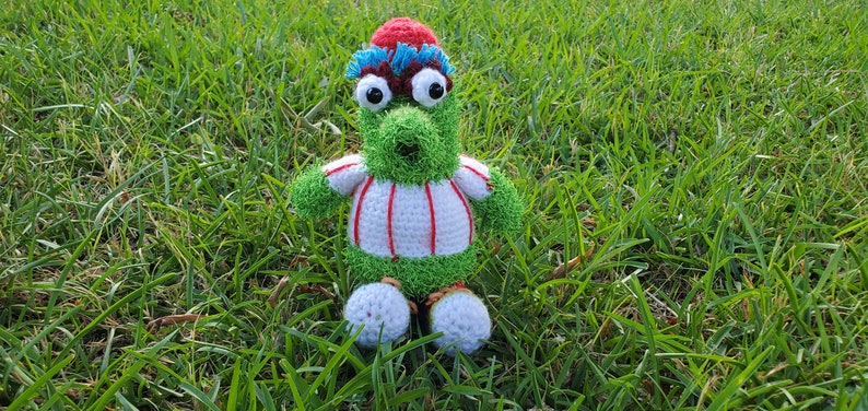 Philadelphia Phillies Phanatic Inspired - Learn How to Crochet ...