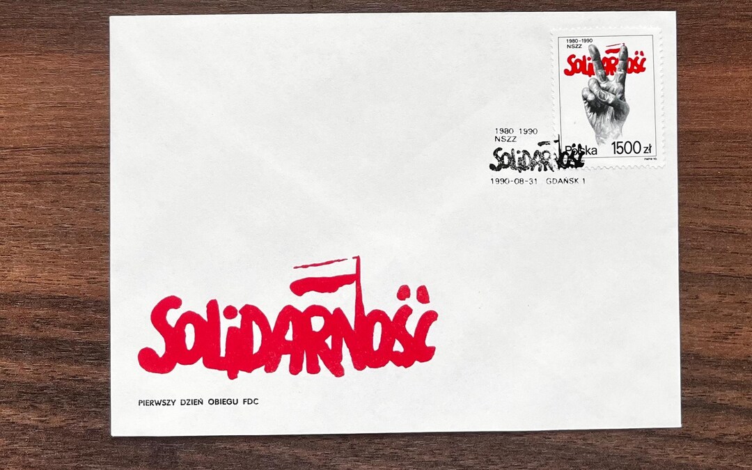 Solidarnosc Poland Stamps FDC 1990: Lech Walesa Nobel Prize - Etsy