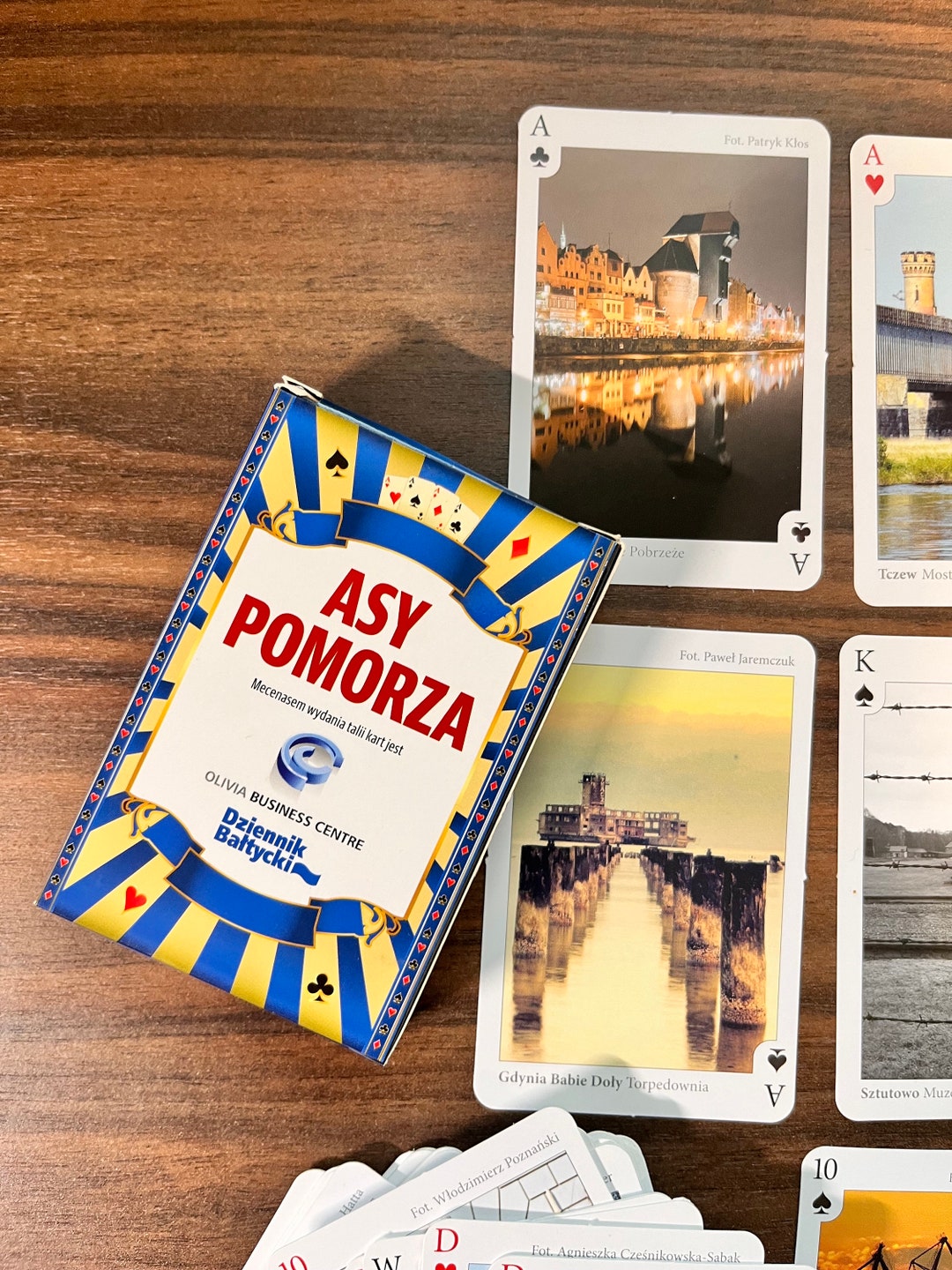 Vintage Playing Cards Poland, Asy Pomorza Poland Deck of Cards, Rare ...