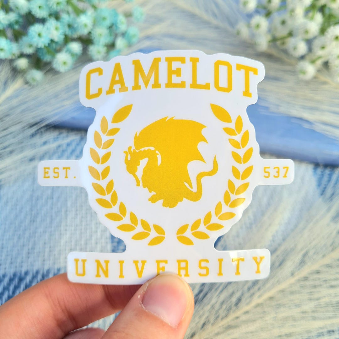 BBC Merlin Camelot University Sticker / Decal Arthurian Legend ...