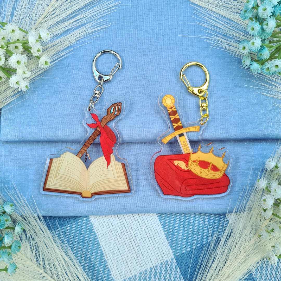BBC Merlin King and Sorcerer Starter Kits | Acrylic Charm / Keychain ...