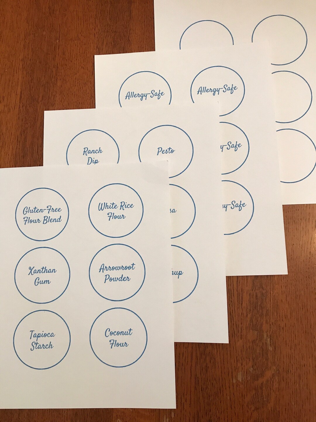 Food Labels - Etsy