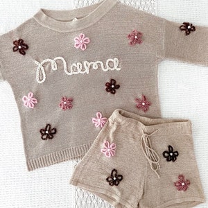 Personalized Women’s Summer Knit Set - Etsy