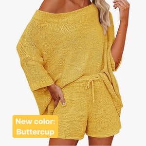 Personalized Women’s Summer Knit Set - Etsy