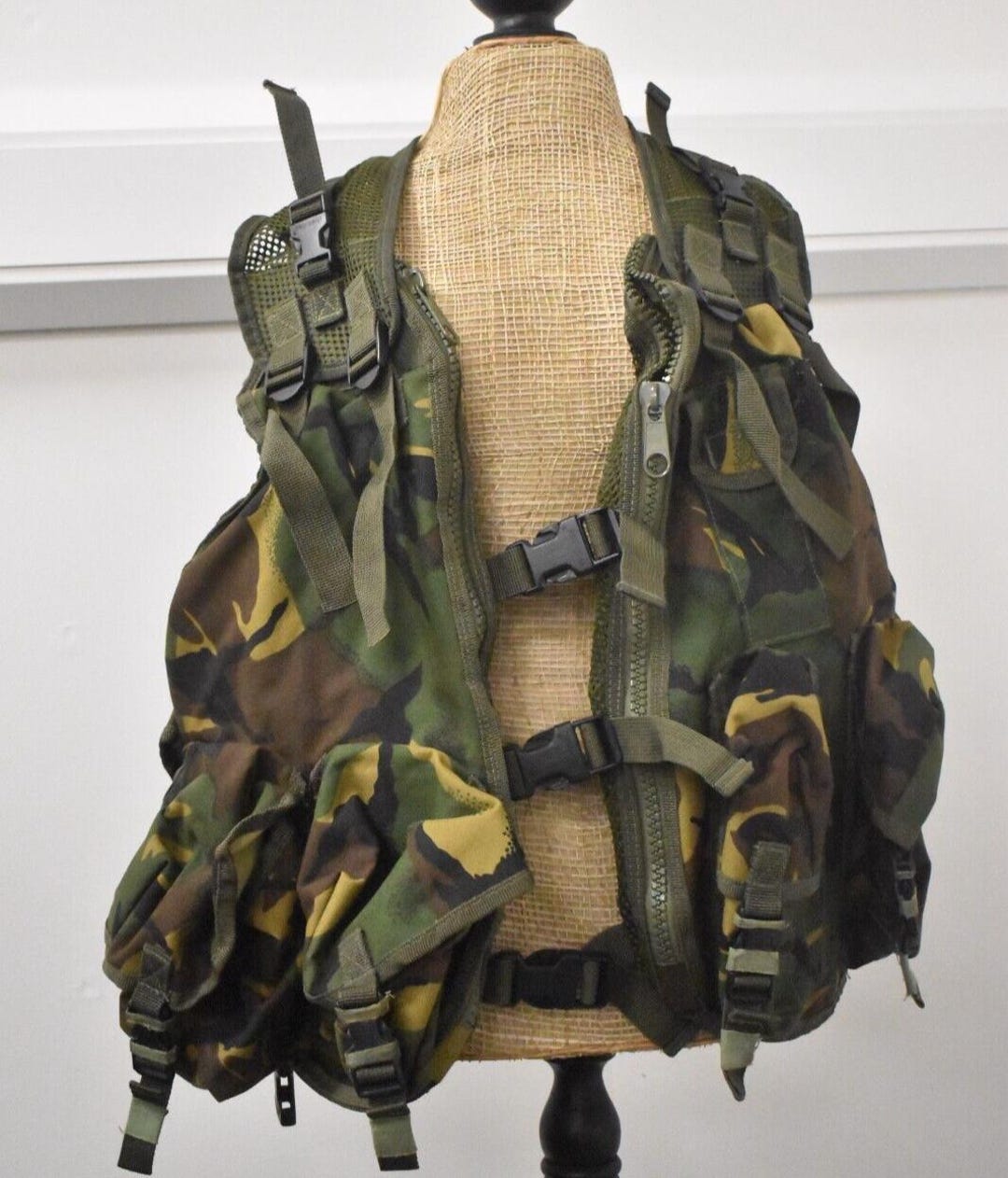 Web-tex DPM Assault Vest Webbing Day Pack Airsoft Cadets - Etsy