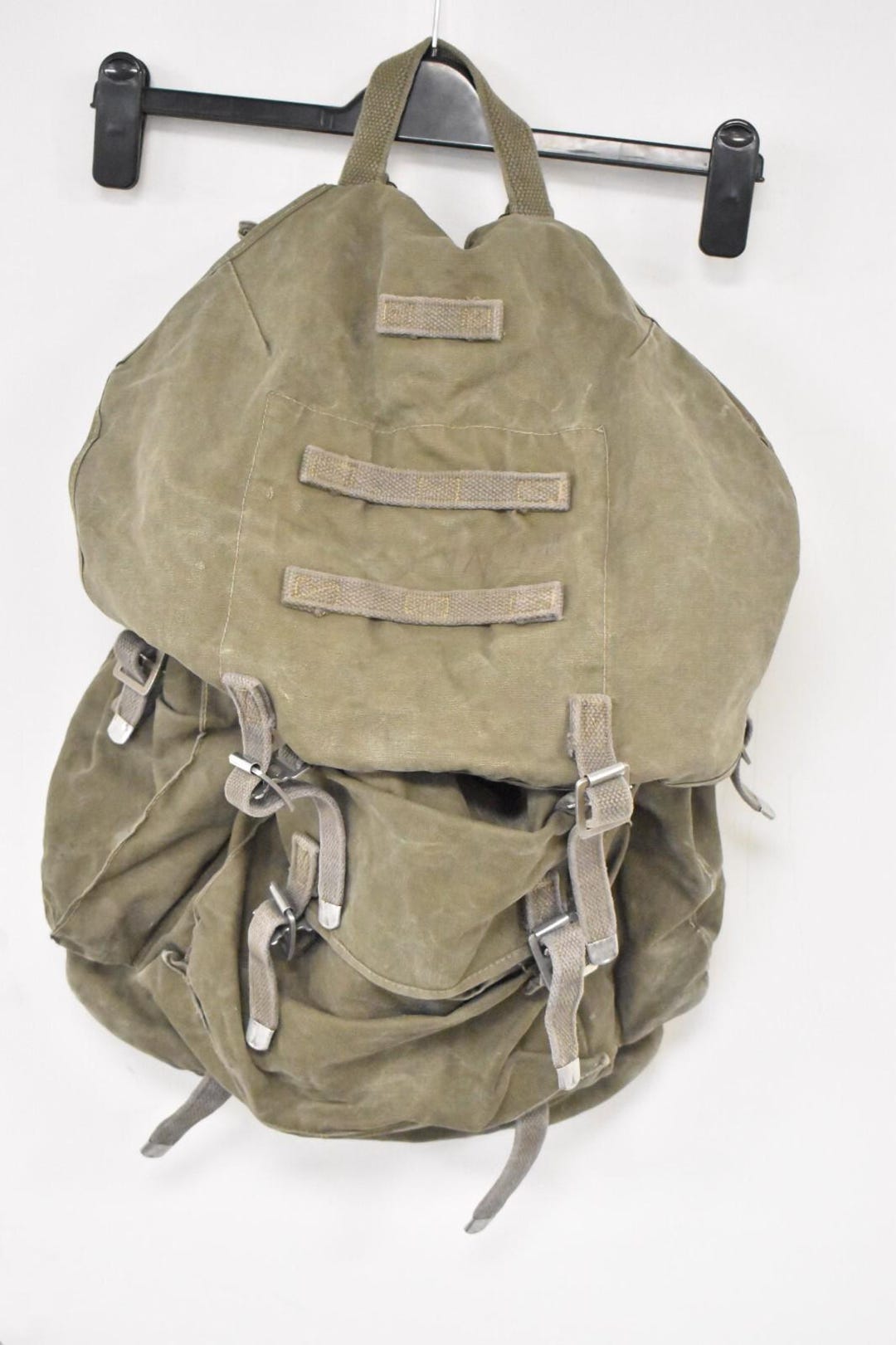 German Army Bundeswehr Alpine Rucksack Mountain Backpack Canvas - Etsy