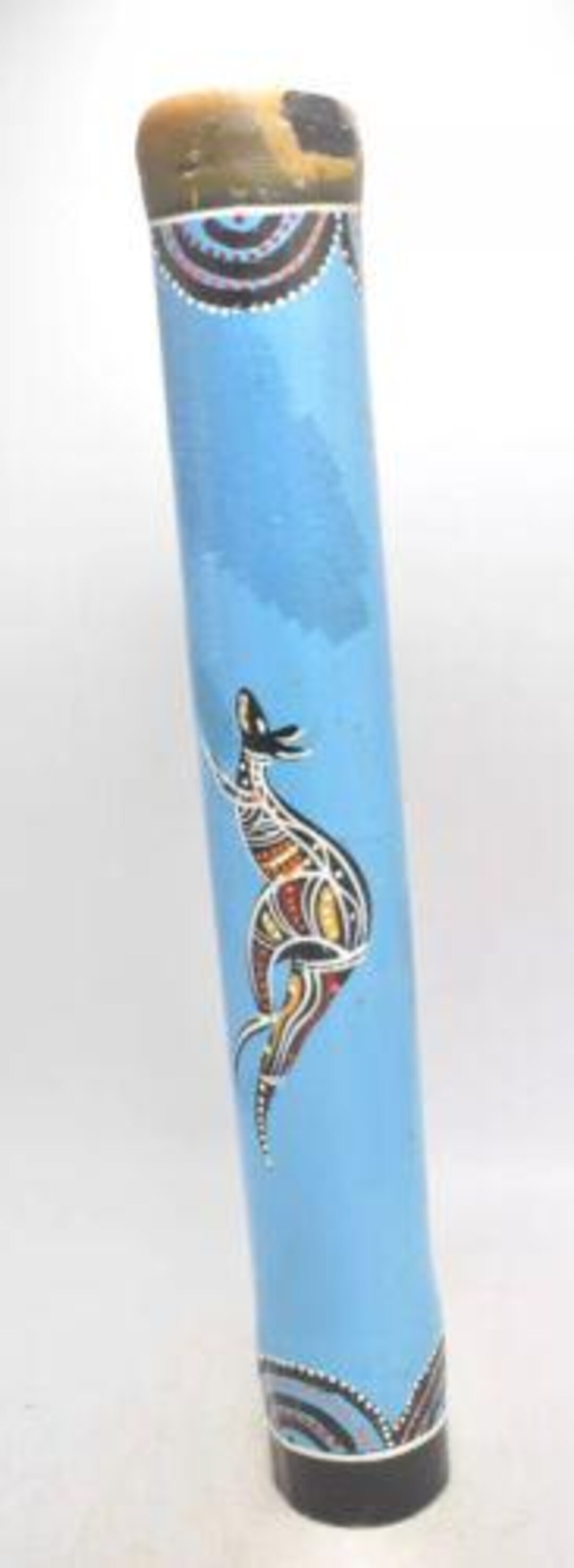 Vintage Hand Painted Small Aboriginal Didgeridoo/emu Caller Australian ...
