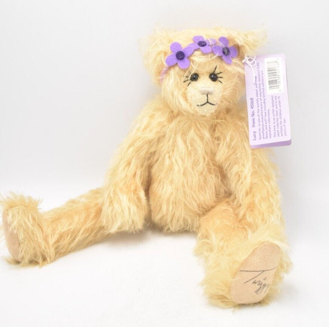 Twiggy by Gund Lucy Mohair Teddy Bear Limited Edition Retired & Tagged ...