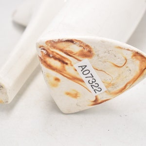 Vintage Lawson E Rudge 1977 White Stiletto Vase Art Pottery - Etsy