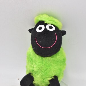 Wacky Woollies Ireland Lucky Green Sheep Plush Toy Retired - Etsy