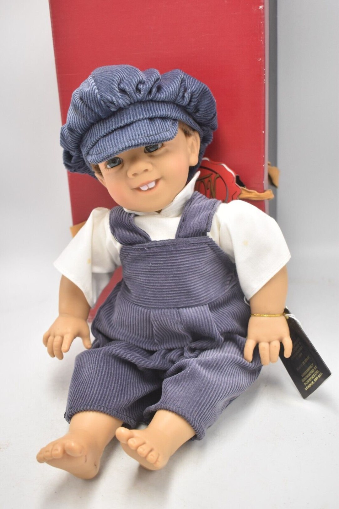 Vintage D'anton Jos Simon Boy Doll Hard Plastic Spanish Doll Boxed ...