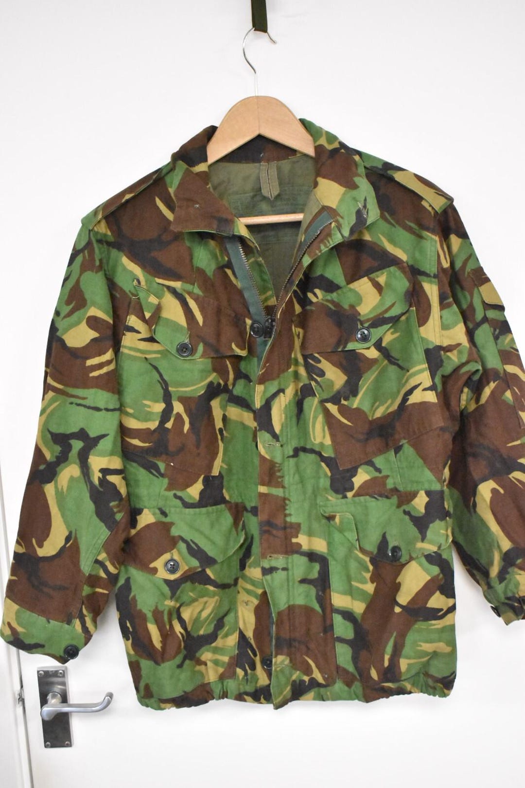 British Army 68 Pattern DPM Combat Smock Jacket – 40" Chest – Vintage ...