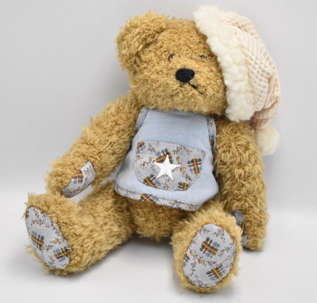 Vintage Seymour Mann Teddy Bear Plush Soft Toy Retired - Etsy