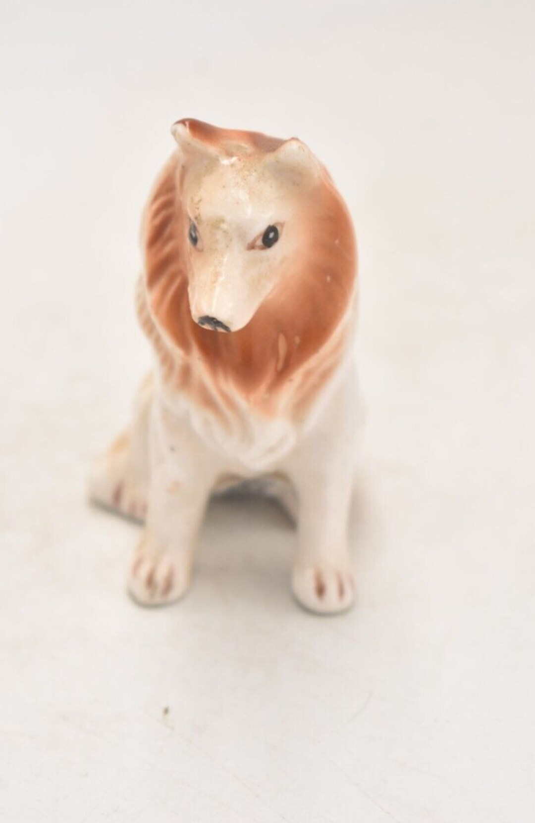 Vintage Woolbro Border Collie Sheep Dog Figurine Statue Ornament ...