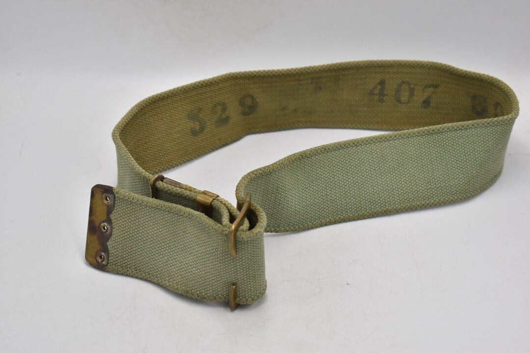 British Army WWII 37 Pattern Webbing Belt – Maximum Length 38" - Etsy
