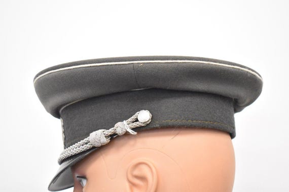 East German Army DDR NVA Officer’s Cap – White Piping… - Gem