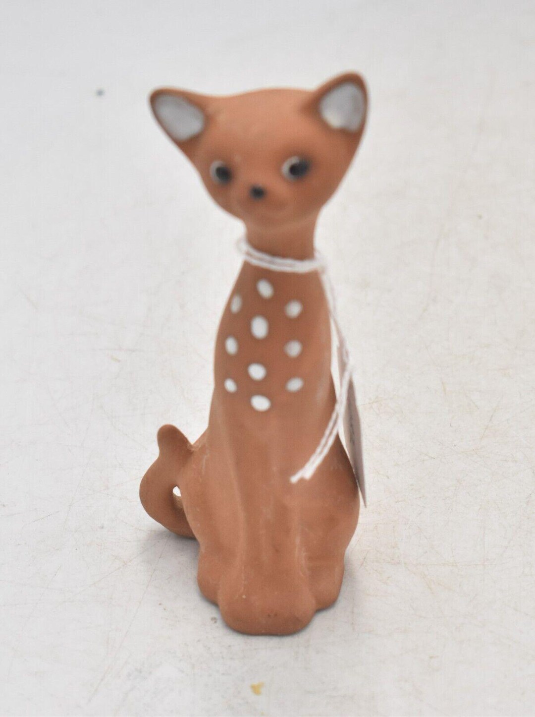 Vintage Long Neck Spotty Cat Figurine Statue Ornament Decorative - Etsy