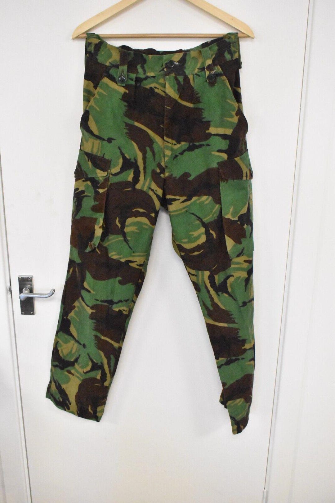 British Army 68 Pattern DPM Combat Trousers – Falklands Era – W30" L30 ...