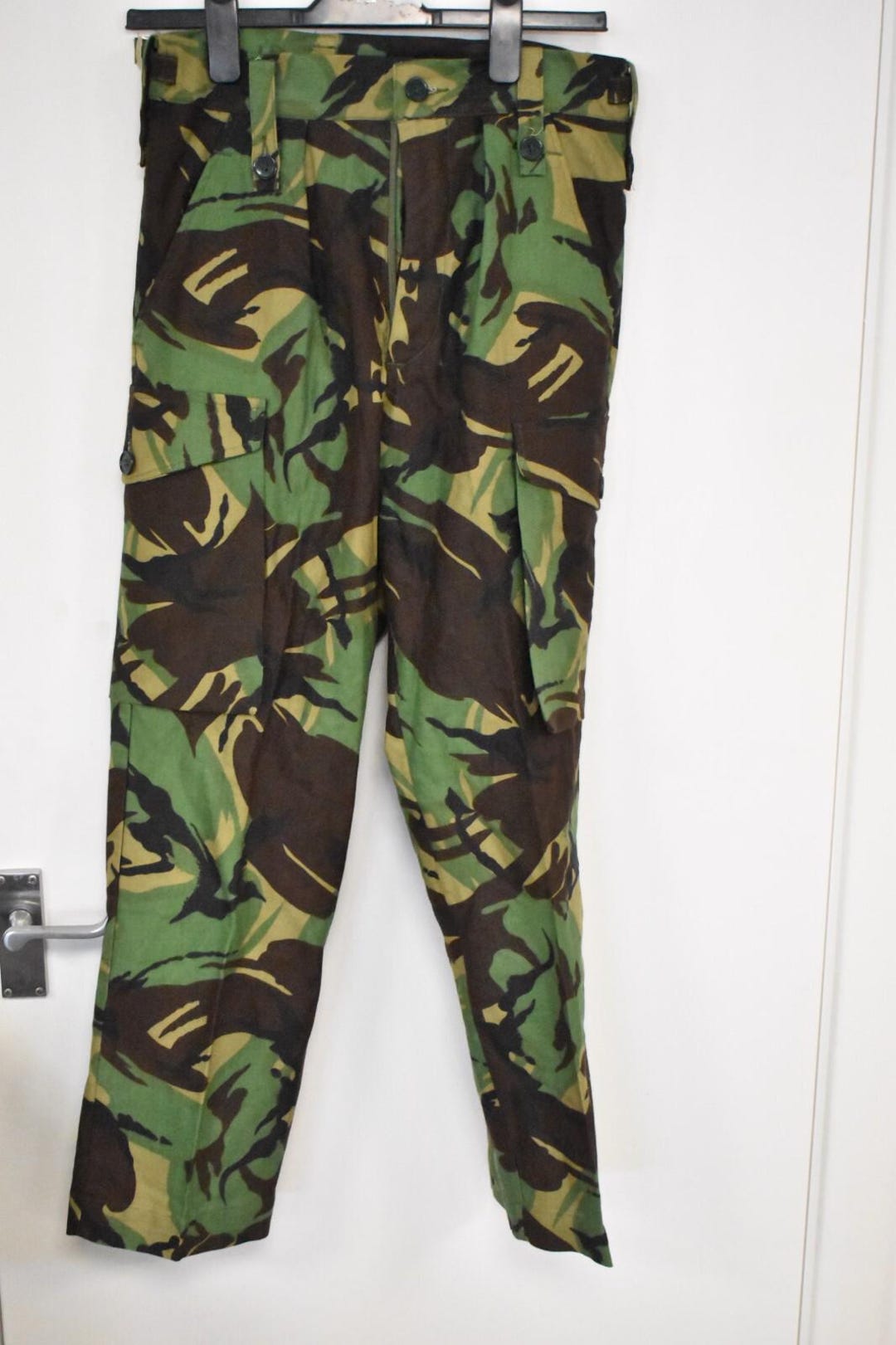 British Army DPM Combat Trousers Size 70/80/96 Camo Airsoft, Fishing ...