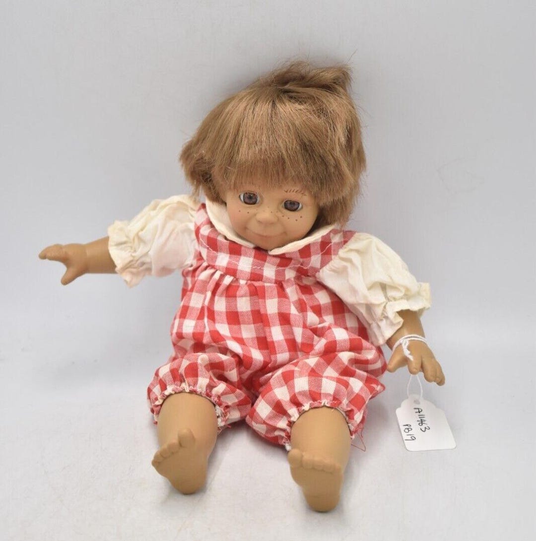 Vintage Expressions Doll Little Girl Character Cheeky Hard Plastic ...