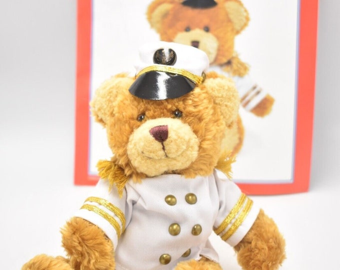 The Teddy Bear Collection Colin the Captain Plush Soft Toy Retired ...