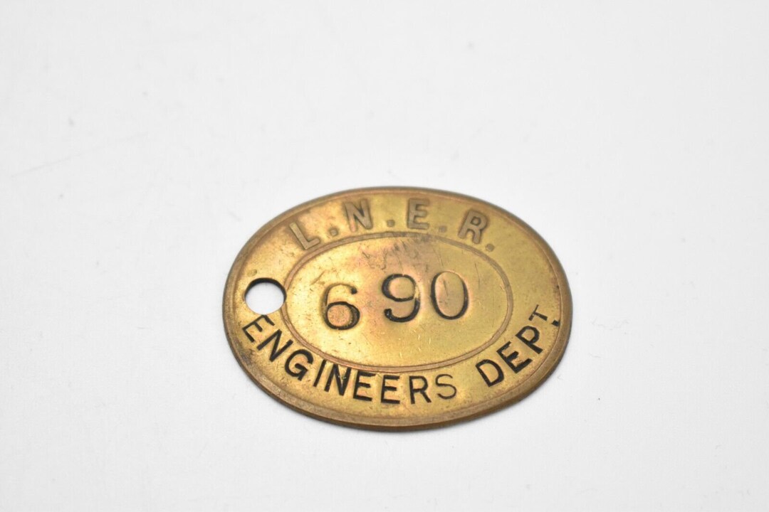 Railway Pay Check Token 690 LNER Engineer Department - Etsy