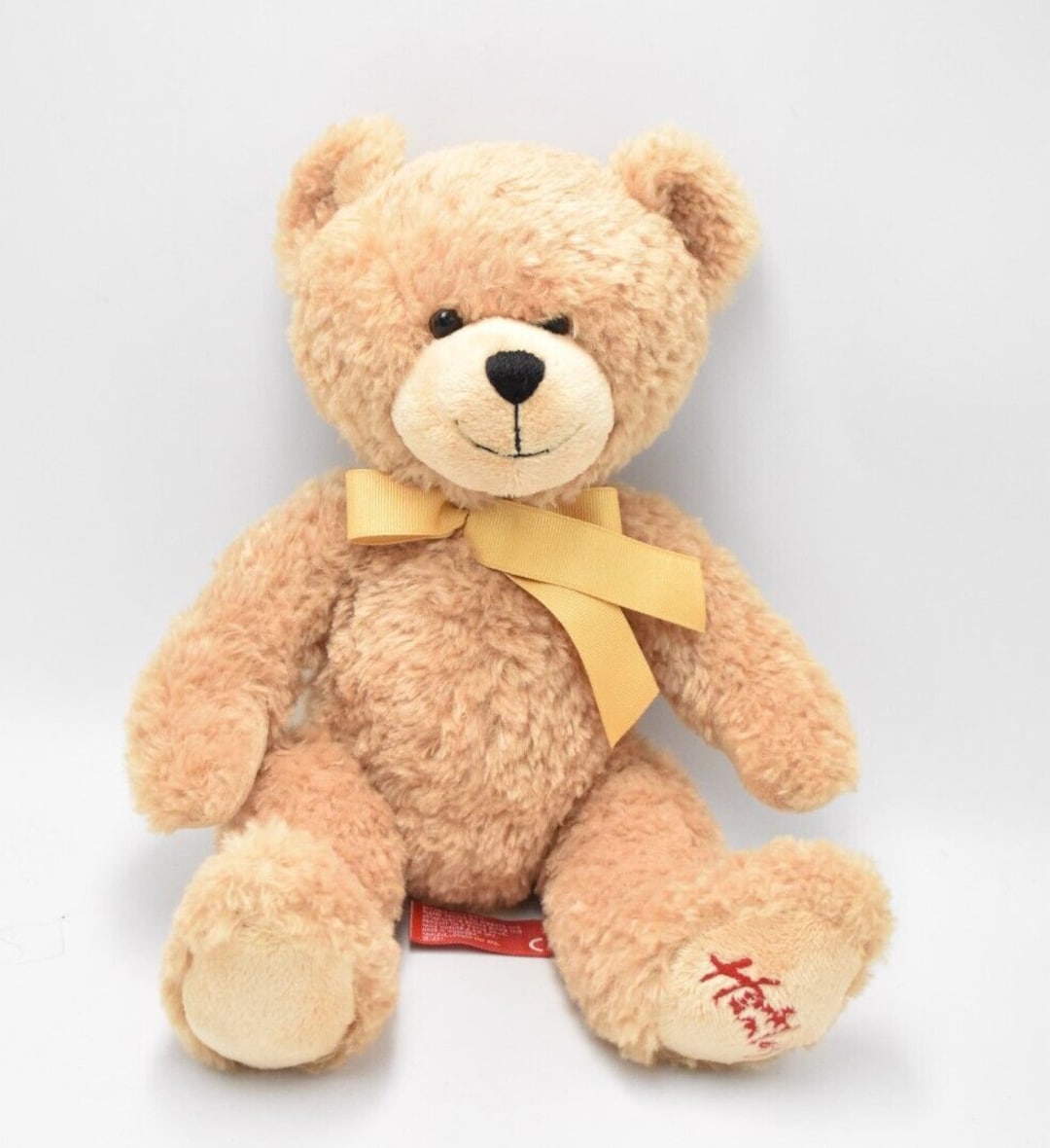 Hamley's Golden Plush Soft Teddy Bear - Etsy