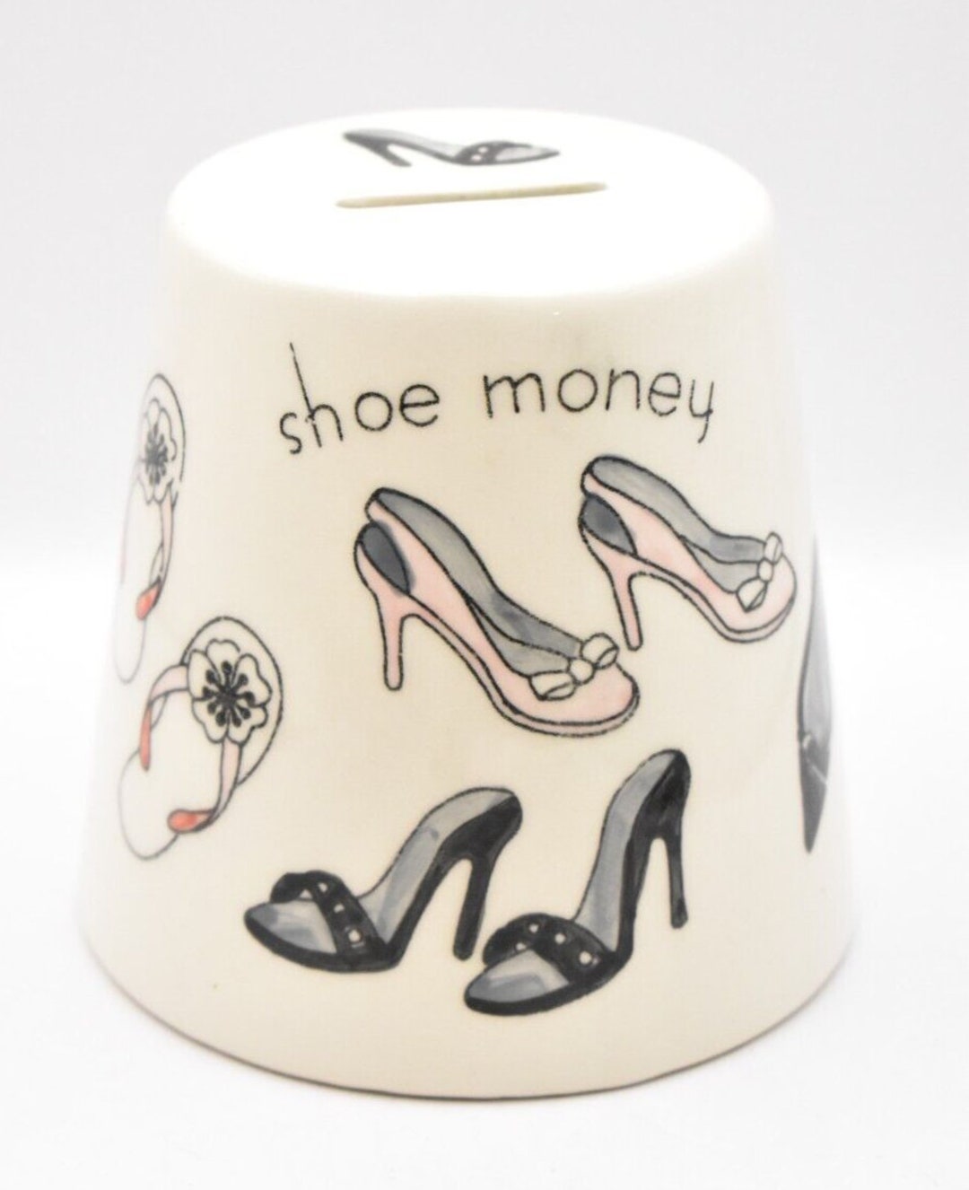 Novelty Shoe Money Ceramic Money Box Piggy Bank Coin Bank - Etsy