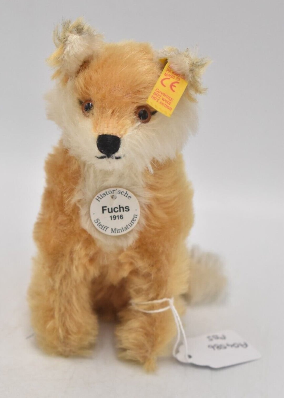 Steiff Fuchs Fox Historic Miniatures 1916 Mohair Retired - Etsy UK