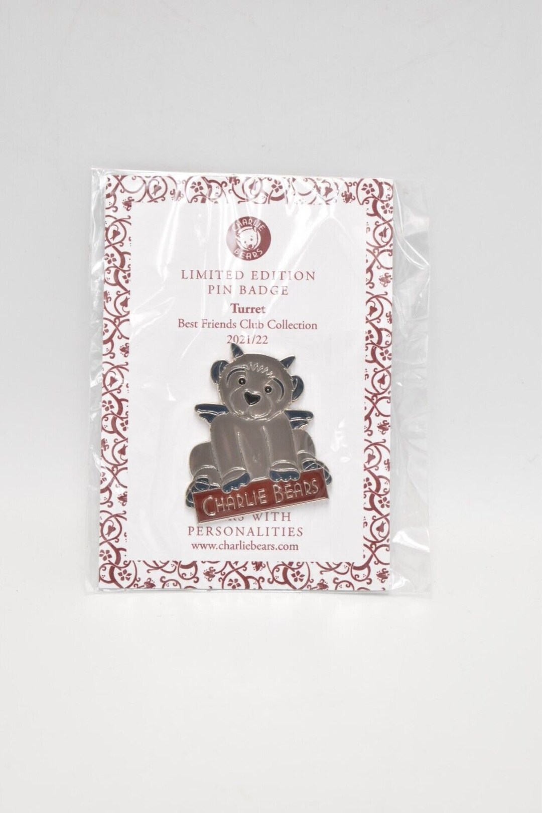 Charlie Bears Pin Badge Turret Limited Edition - Etsy