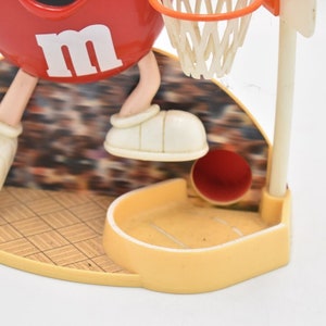 M&m's Jammin' Red Candy/ Sweet Dispenser Dunking A Basketball 1999 - Etsy