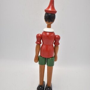 Vintage Pinocchio Made in Italy Giocattoli Brevettati Galetti Wooden ...