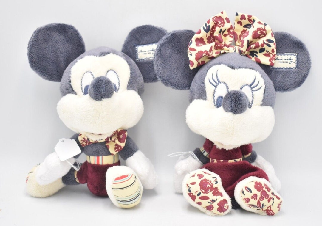 Posh Paws Disney Classic Mickey and Minnie Mouse Plush Soft - Etsy