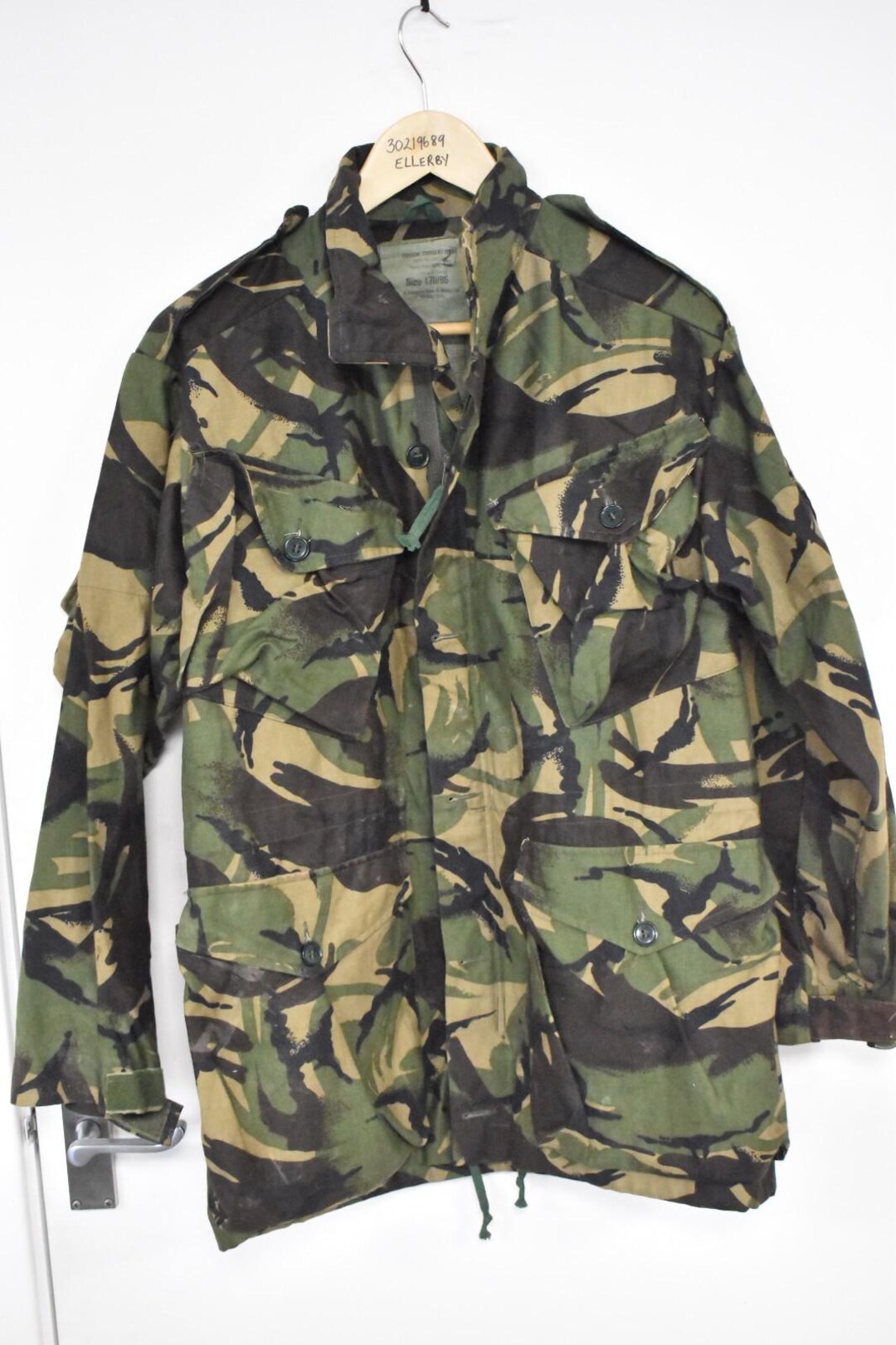 British Army DPM Combat Jacket Size 170/96 Camouflage Airsoft, Fishing ...