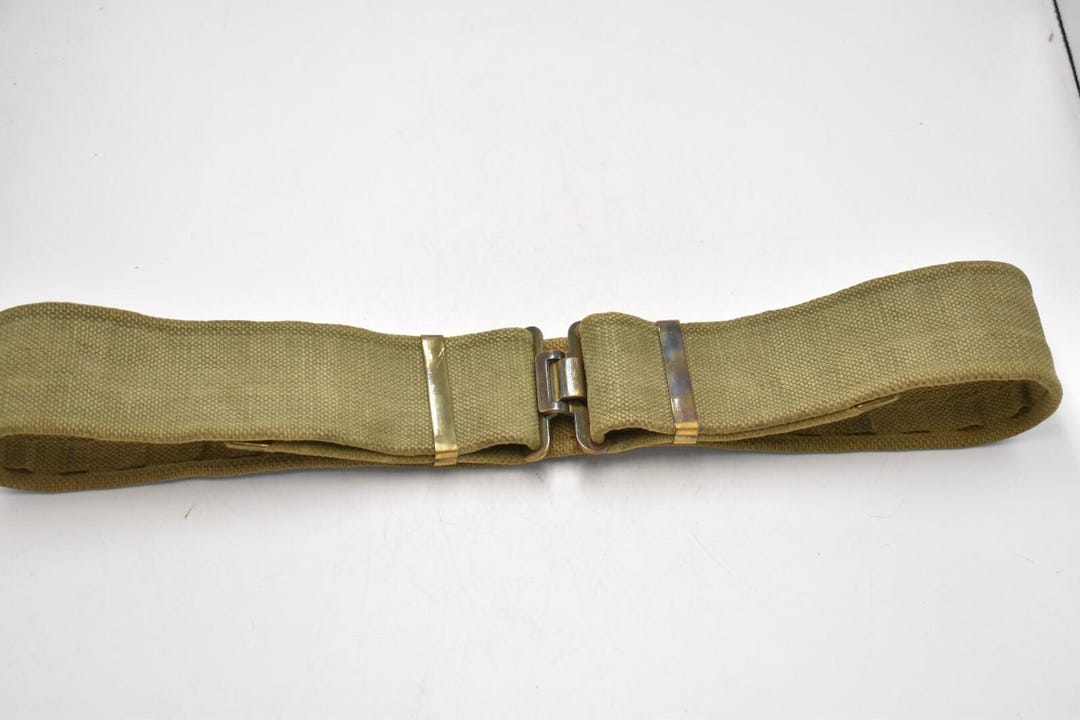 British Army WWII 37 Pattern Webbing Belt – 38" Max - Etsy
