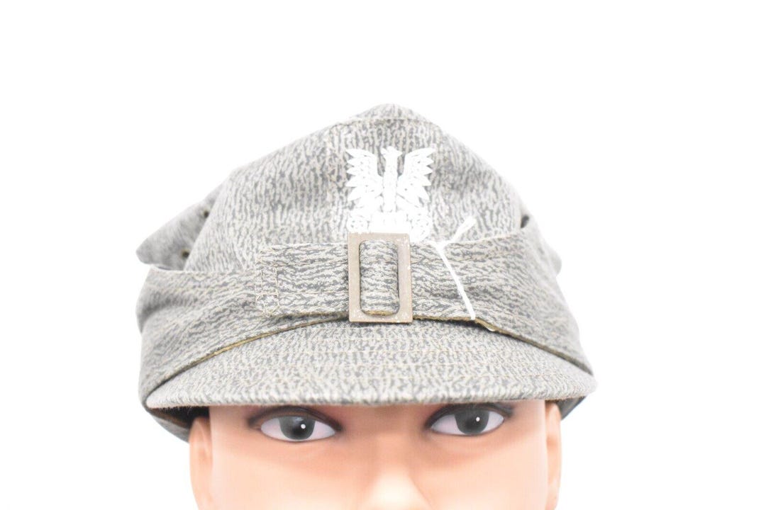Polish Army Moro Pattern Camouflage Hat – Size 57, Rogatywka Eagle ...