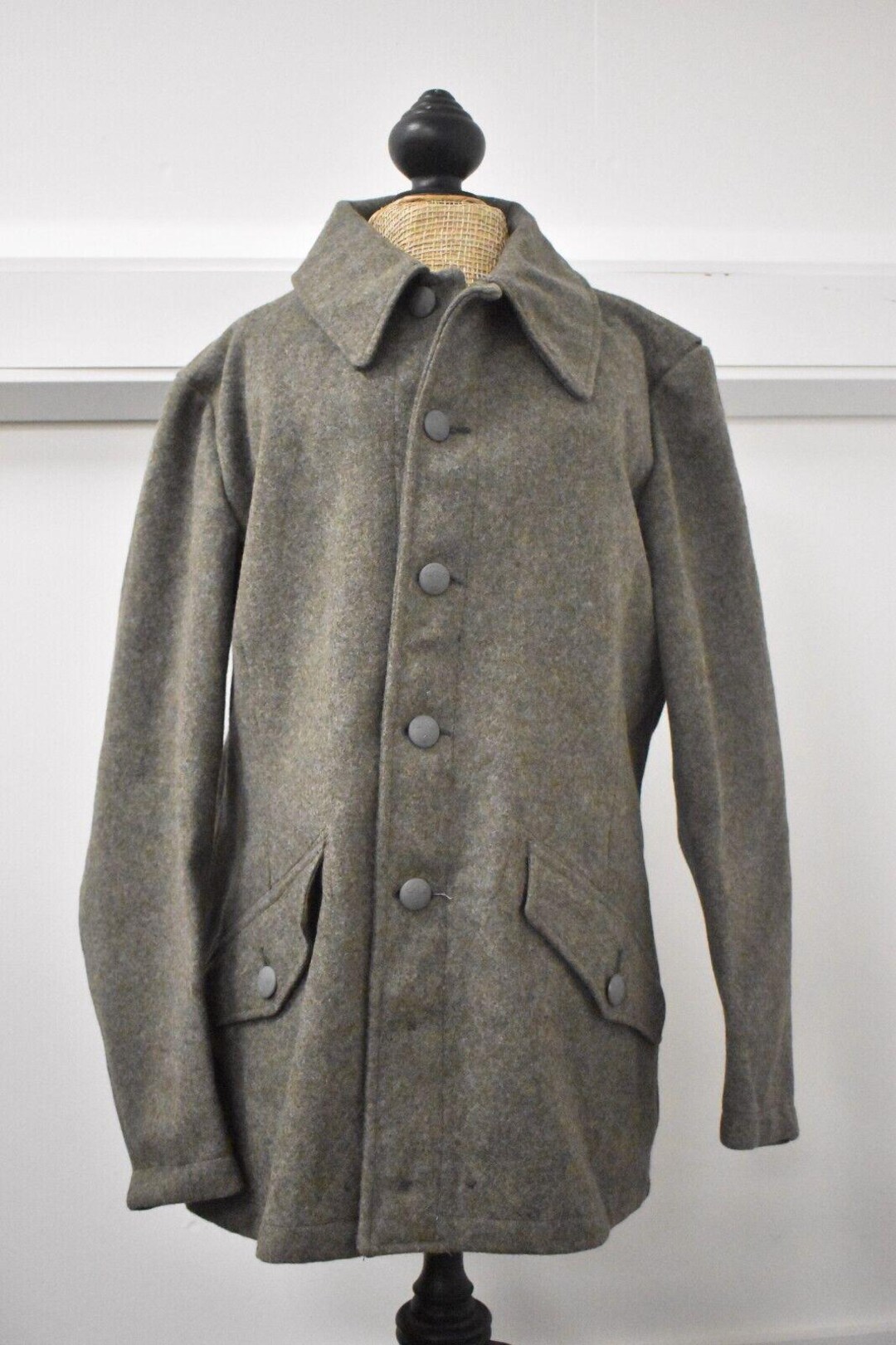 Vintage 1960's Swedish Army Haga Wool Jacket Size 76 - Etsy