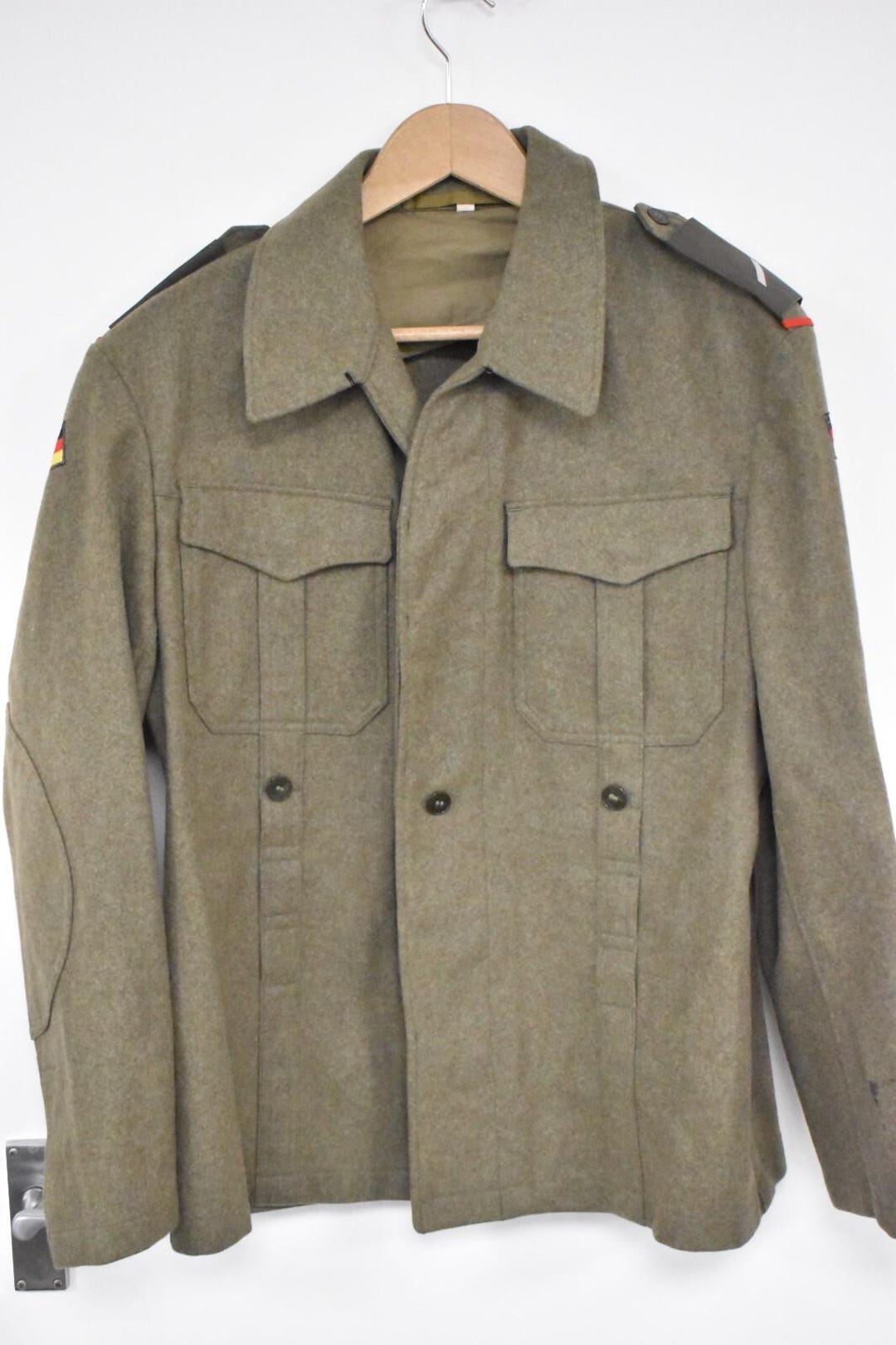 West German Army Bundeswehr Wool Serge Uniform Jacket – 1960s – 40 ...