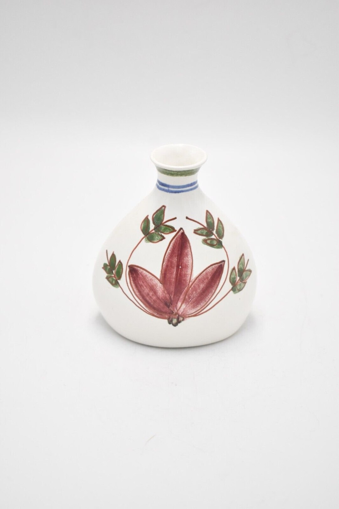 Vintage Iden Pottery Rye Sussex England Bud Vase Floral Design - Etsy