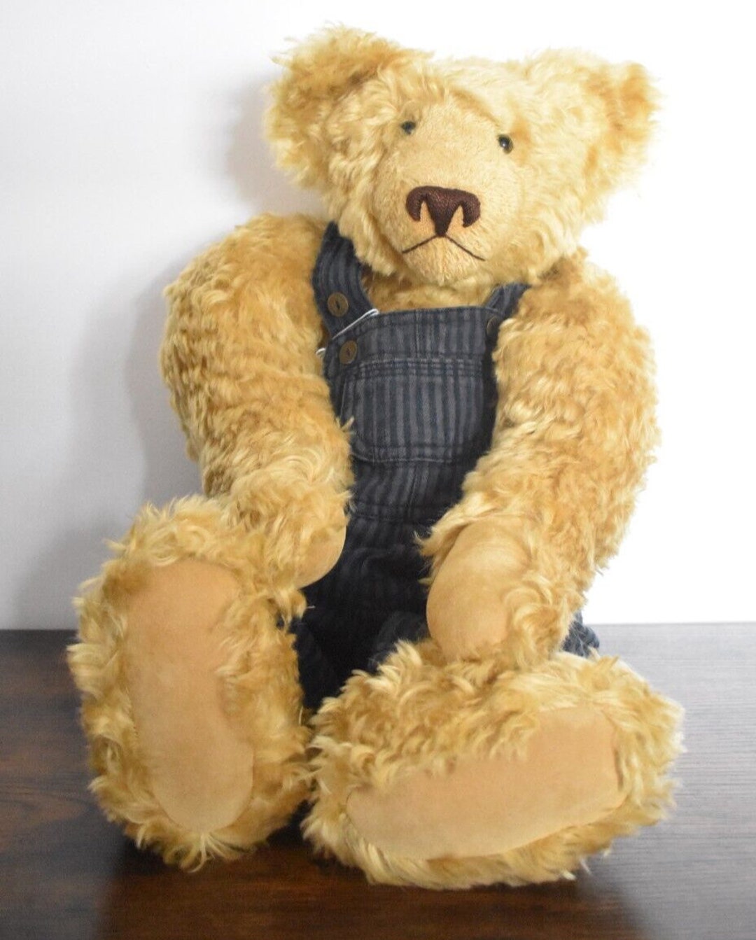 Vintage Artist Teddy Bear by Monks Mohair Large Teddy Bear Retired - Etsy