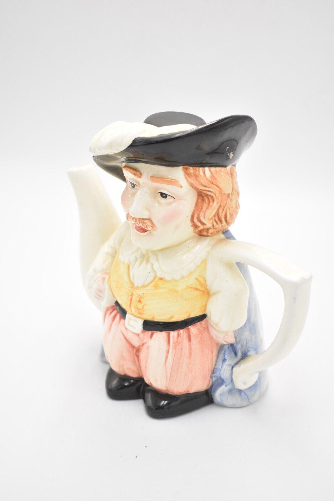 Vintage Musketeer Toby Jug Style Teapot Novelty Collectible Teapot - Etsy